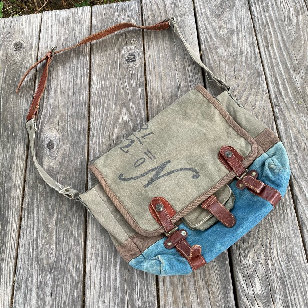 Mona B Compartment Satchel - Gem